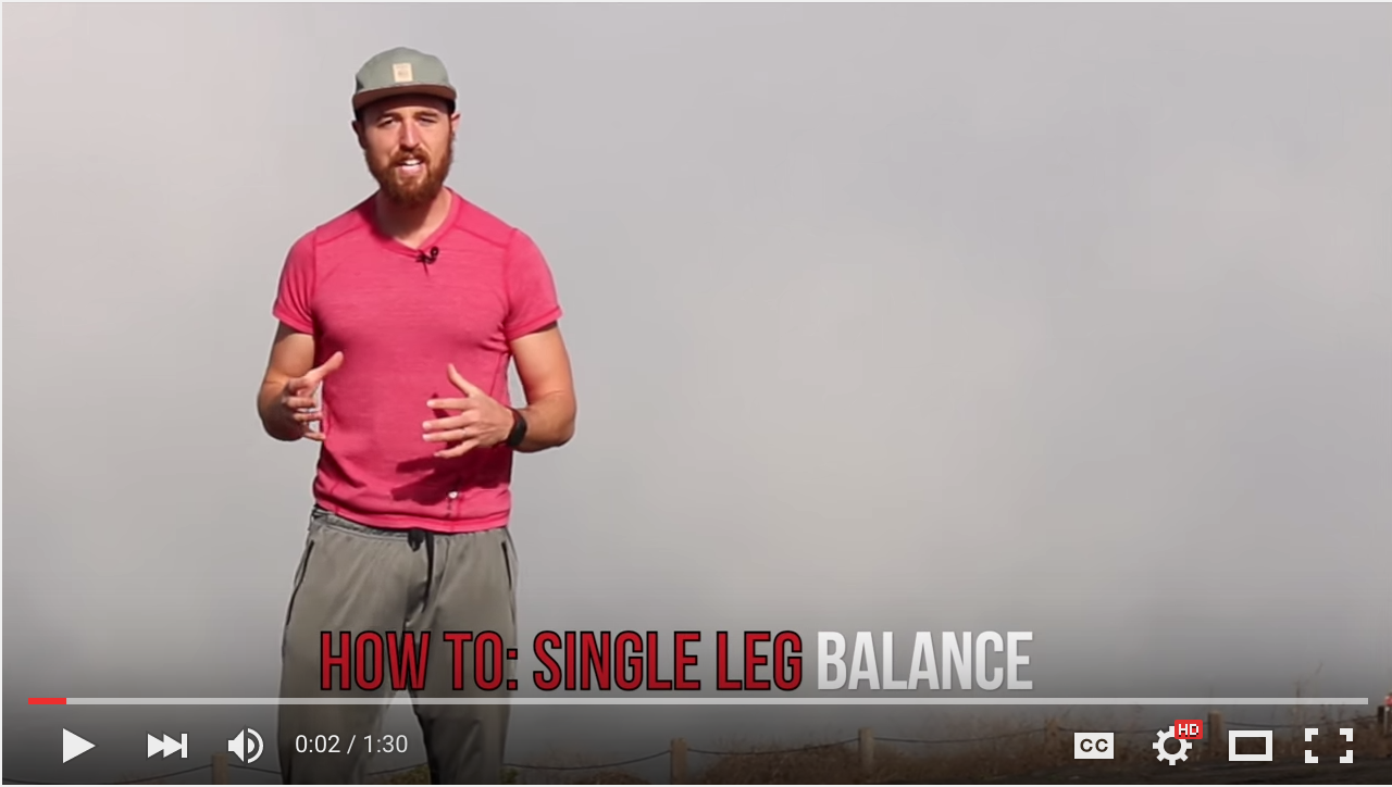 Run Strong with this Single foot Strengthening Exercise
